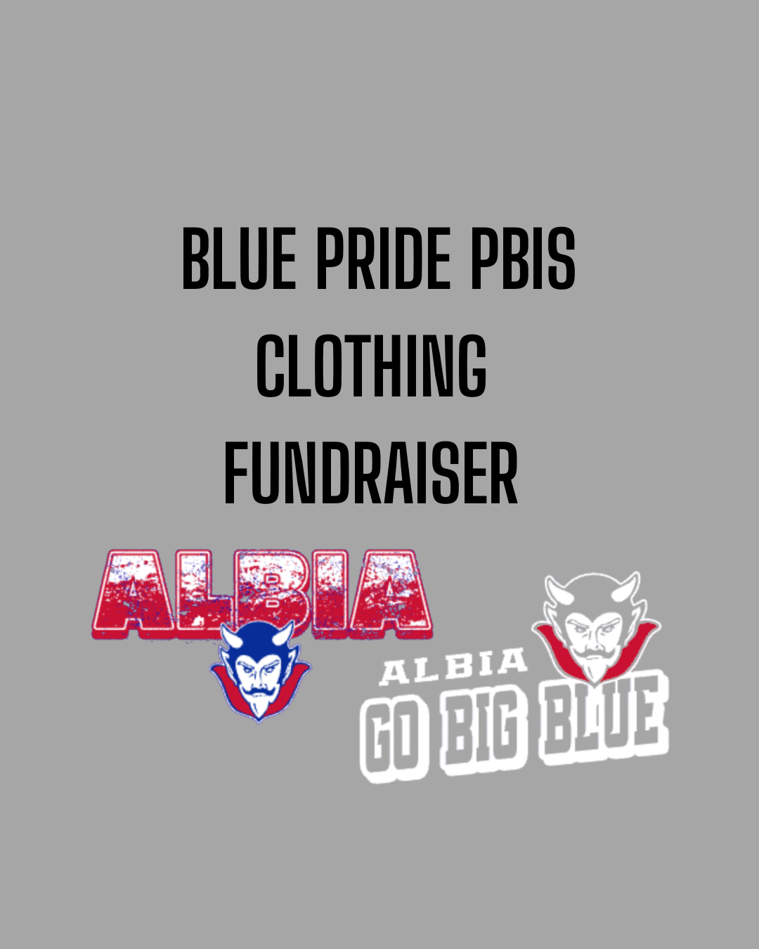 Blue Pride PBIS Clothing Fundraiser – Frank’s Design’s & Boutique